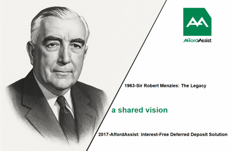 Recalling Menzies’ Vision—Every Australian Deserves a Home—and ...